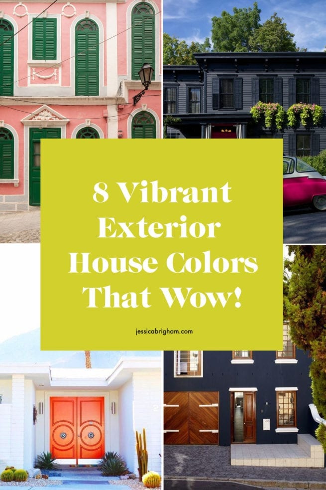 Live Bold: 8 Vibrant Exterior House Colors That Wow » Jessica Brigham