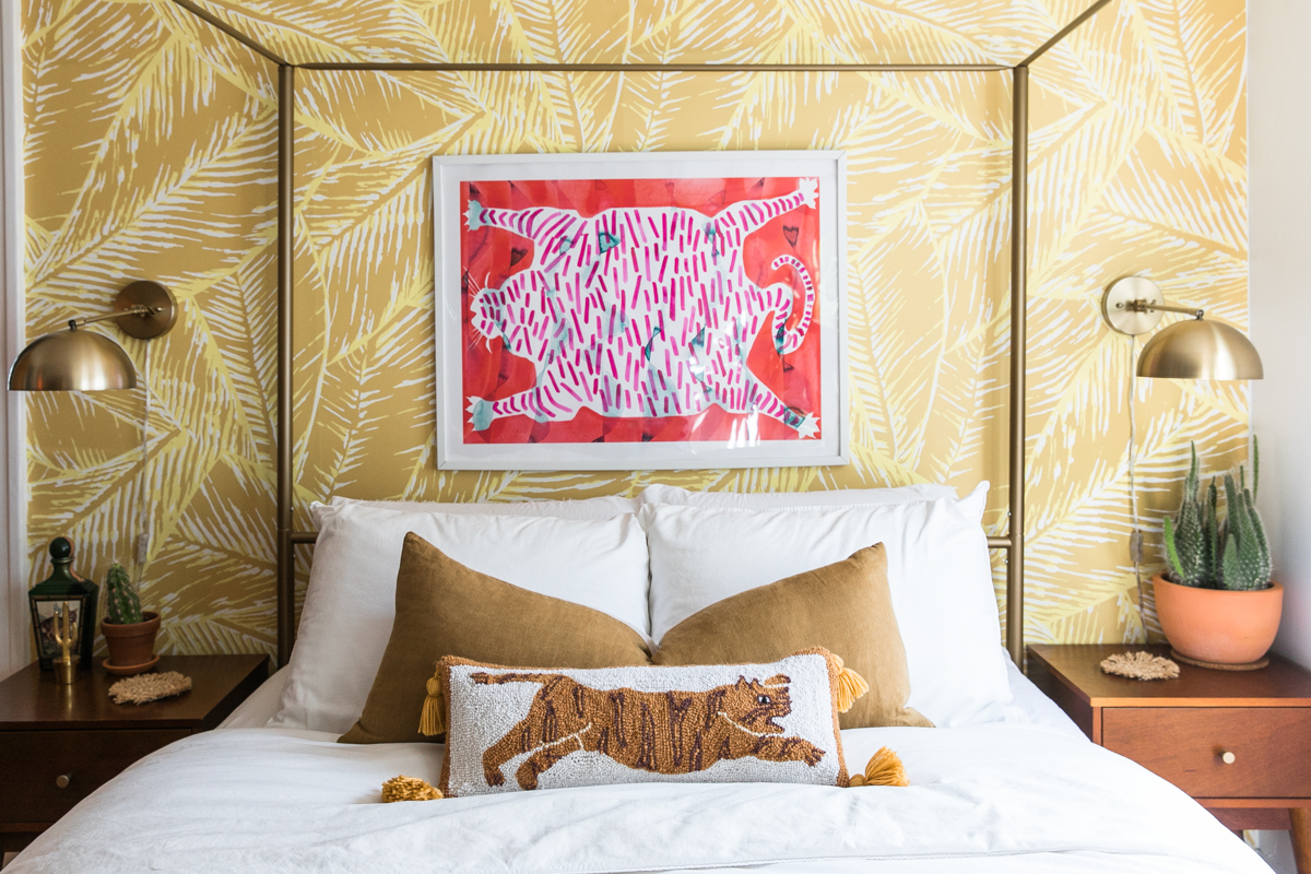 Boho Glam Master Bedroom Refresh - THE REVEAL » Jessica Brigham