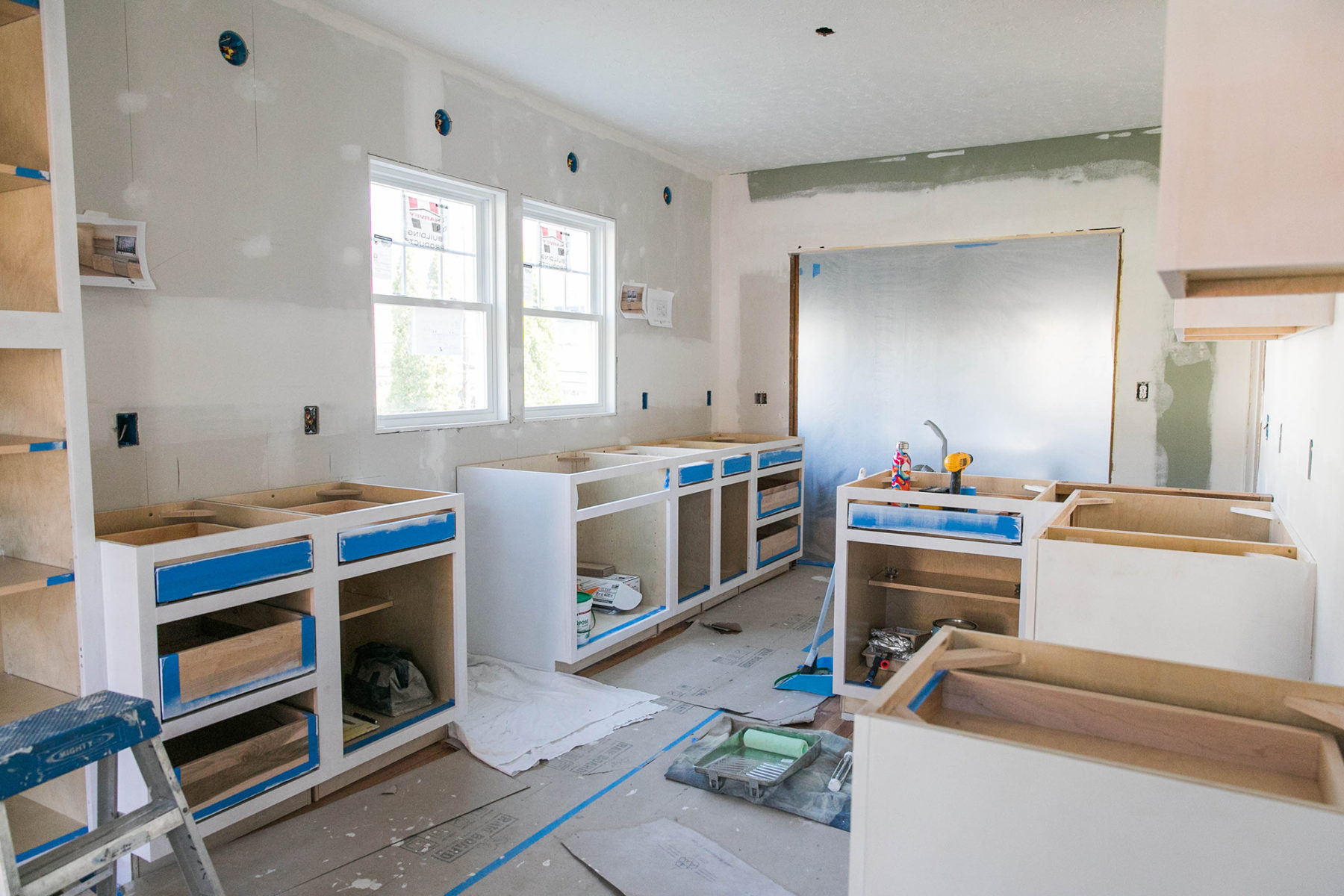 One Room Challenge - Green Kitchen Glamazon - Week Four » Jessica Brigham